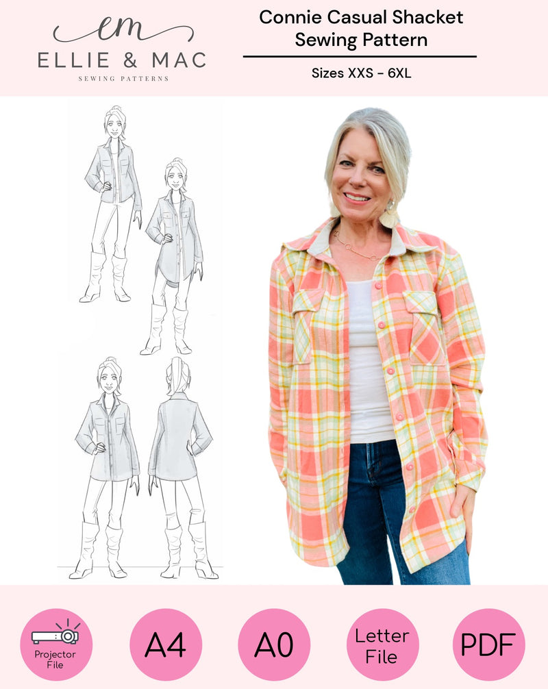 Connie Casual Shacket by Ellie & Mac | My Next Make