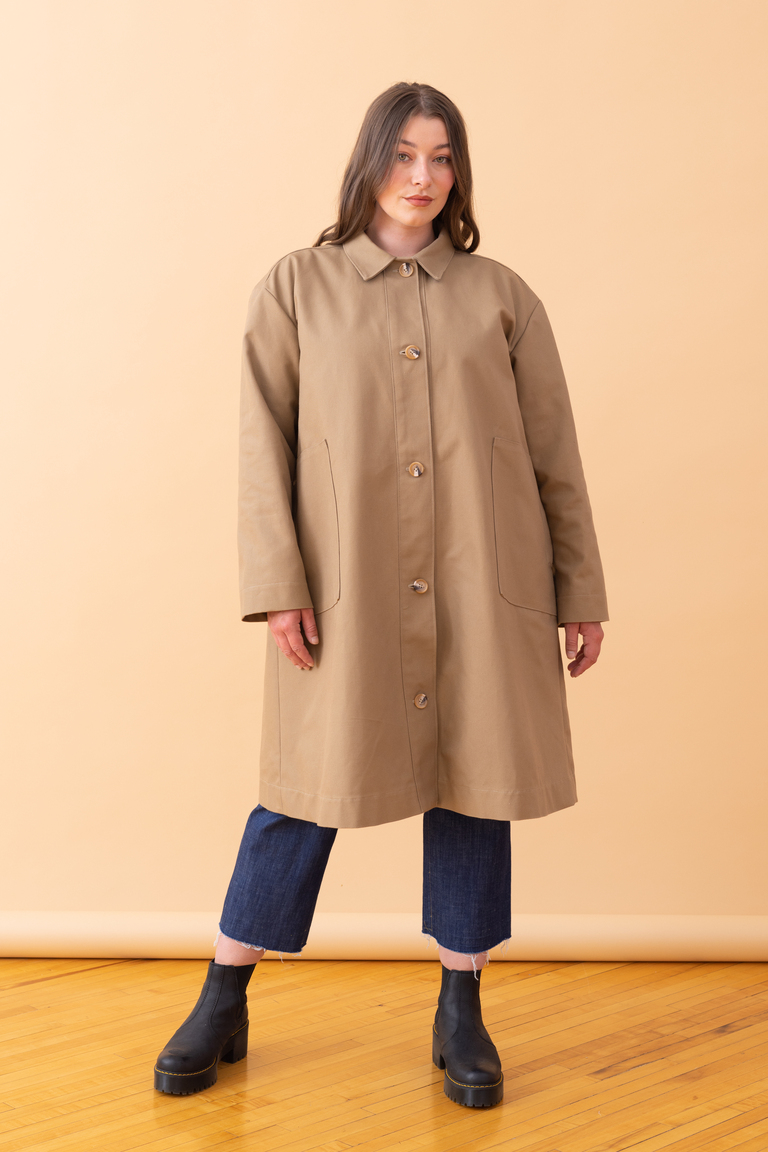 Indigo Coat by Seamwork | My Next Make
